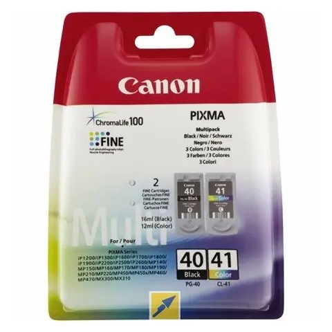 Canon PG-40/CL-41 Tintapatron multipack Pixma iP1300, 1600, 1700 ...