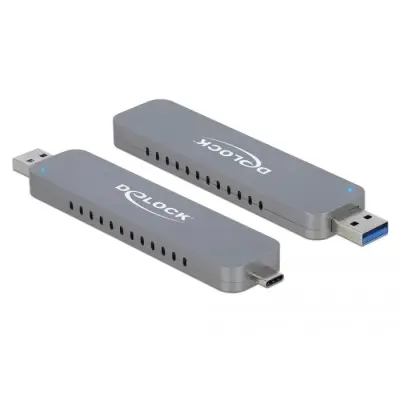 DELOCK M.2 külső SSD ház (42616) (Delock 42616) - Dokkoló - Asztali ...