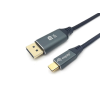 Equip USB-C to DisplayPort 8K/60Hz cable 2m Black 133422 - Kábel és ...