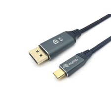 Equip USB-C to DisplayPort 8K/60Hz cable 2m Black 133422 - Kábel és ...