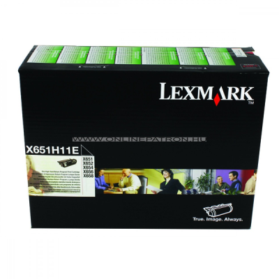 Eredeti Lexmark X654/656/658 Extra High Return Toner 36K (Eredeti ...