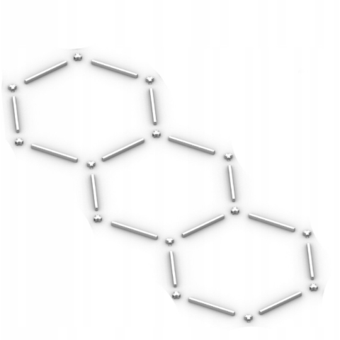 Hexagon LED hatszögletű mennyezeti panel világítás garázsműhely és ...