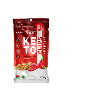 Pannónia Kincse Pannónia KETO chips pikáns paprikás 30g - Reform élelmiszer: árak ...