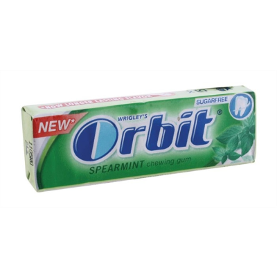 . Rágó, 14 g, "Orbit spearmint drazsé" - Csokoládé és édesség: árak ...