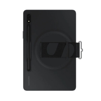 Samsung Galaxy Tab S7 11.0 / Tab S8 11.0, Szilikon tok, matt, beépített ...